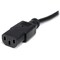 Startech.Com PXT1011 $6.27 1ft Standard Computer Power Cord - NEMA5-15P to C13 | Zoro.com